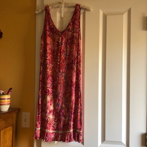 Karavan | Dresses | Pink Paisley Sundress By Karavan Size Small | Poshmark